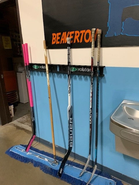 Evolution - 30" Aluminum Hockey Stick Rack (Rink Edition) – Evolution ...