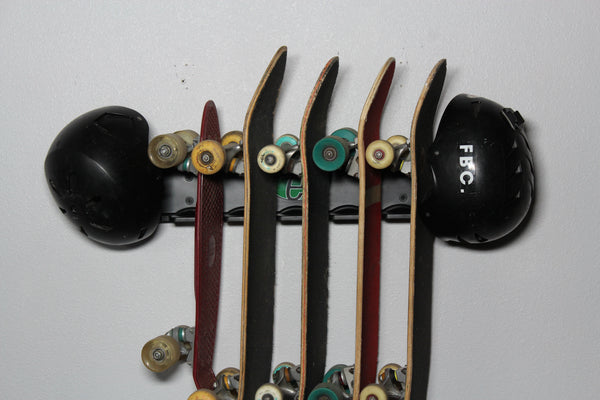 Skateboard Rack & Multi-Sport Organizer – Evolution Performance Sports